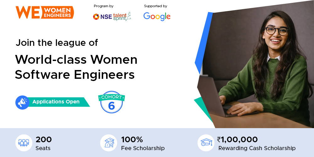 We Program, Supported by Google and Offered by TalentSprint